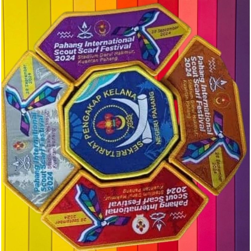 LENCANA PAHANG INTERNATIONAL SCOUT SCARF FESTIVAL 2024 | Shopee Singapore