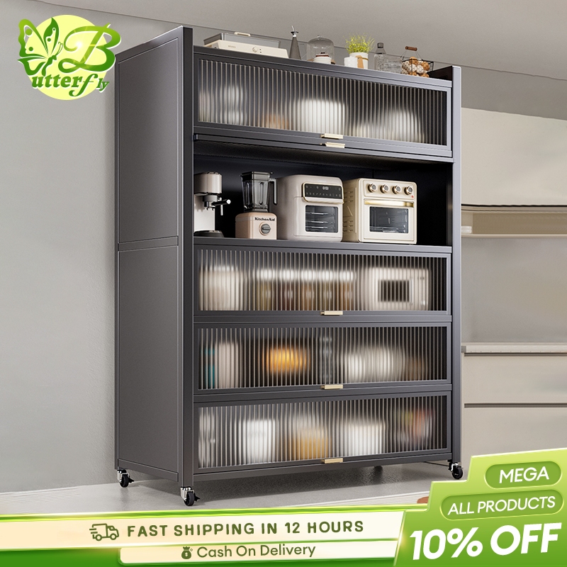 Rak Kabinet Dapur Kitchen Cabinet Rack Microwave Oven Cabinet Kitchen ...