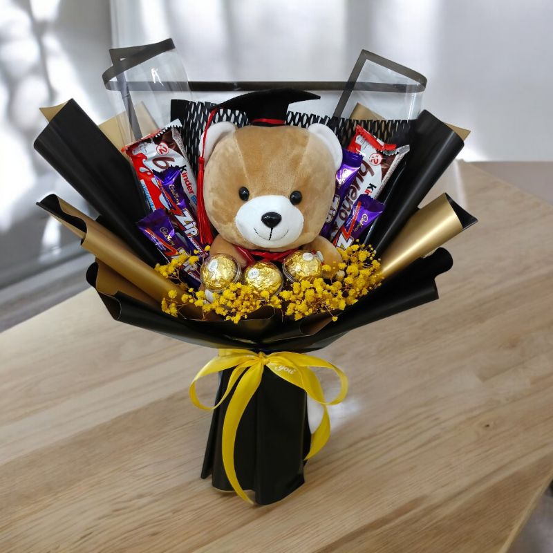 GRADUATION CONVOCATION bouquet school kindergarten kids soap flower ...