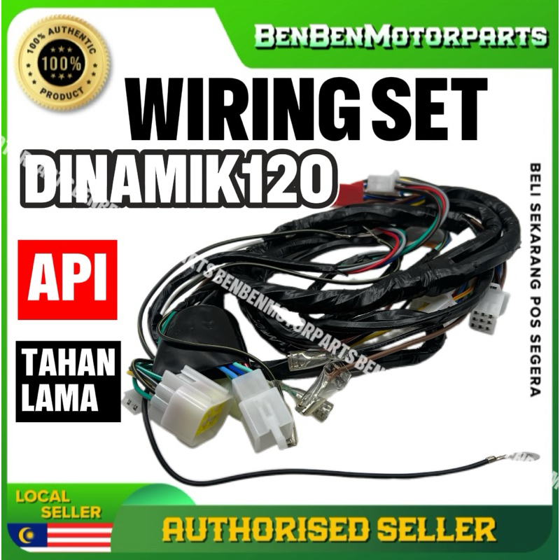 MODENAS DINAMIK 120 DINAMIK120 HARDNESS HARNESS WIRE WAYARING WAYERING ...