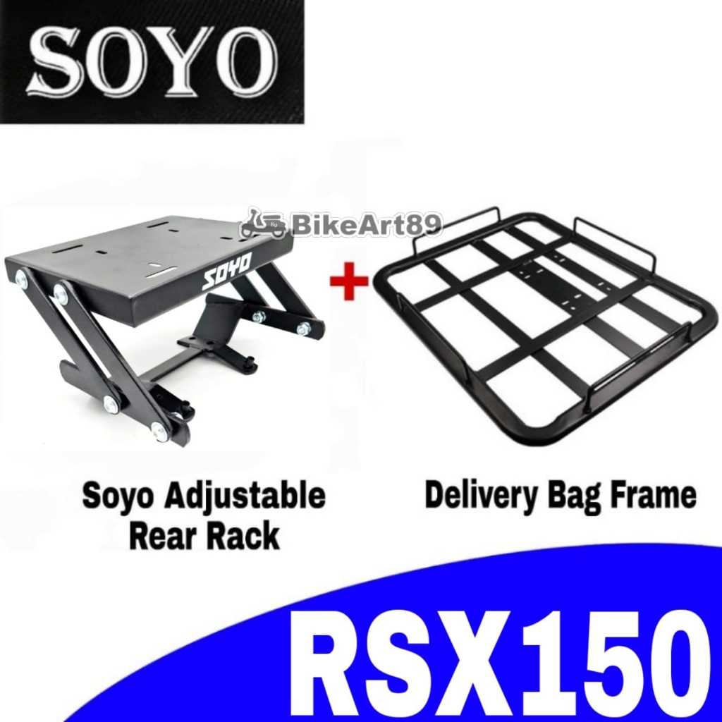 Monorack HONDA RSX150 SOYO Foodpanda Grabfood Heavy Duty With Delivery ...
