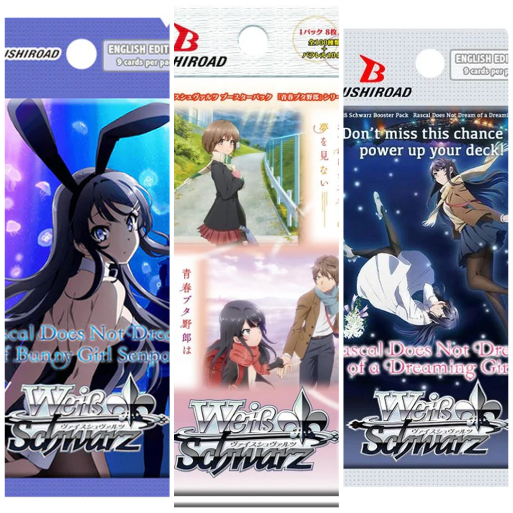 [Singles] Weiss Schwarz Rascal Does Not Dream of Bunny Girl Senpai ...