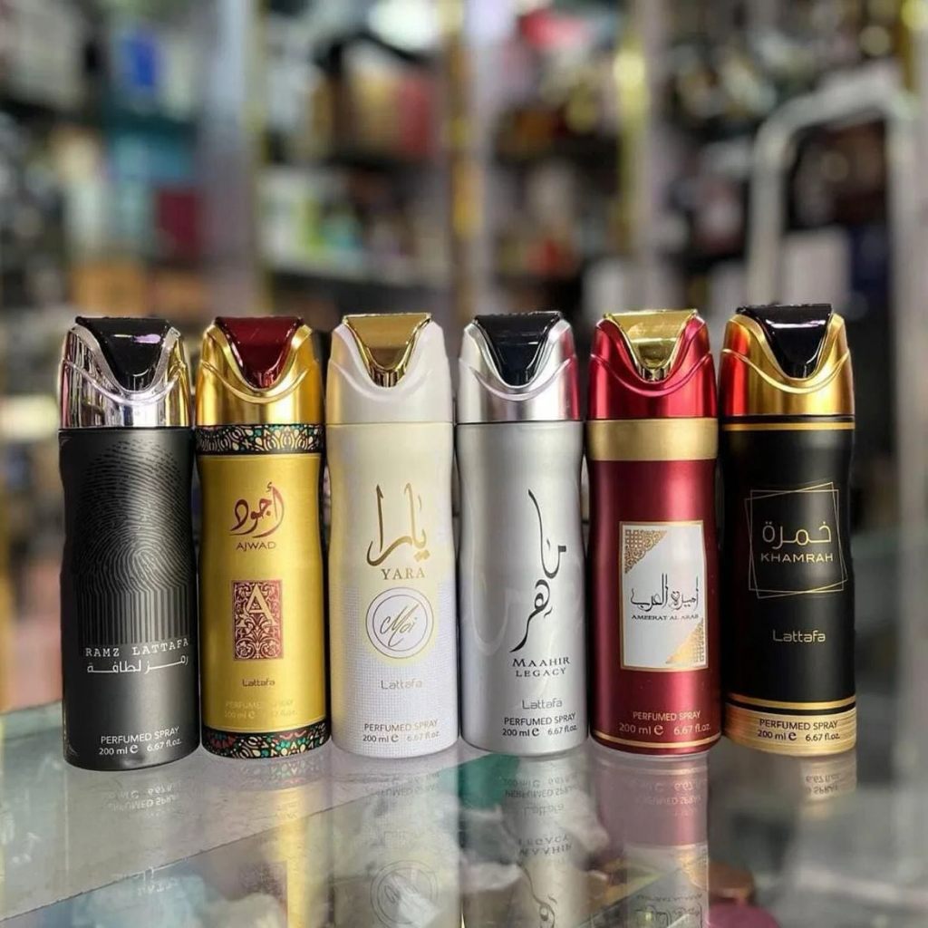 Body Perfume Spray Collection Lattafa and Ard Al Zaafaran | Shopee ...
