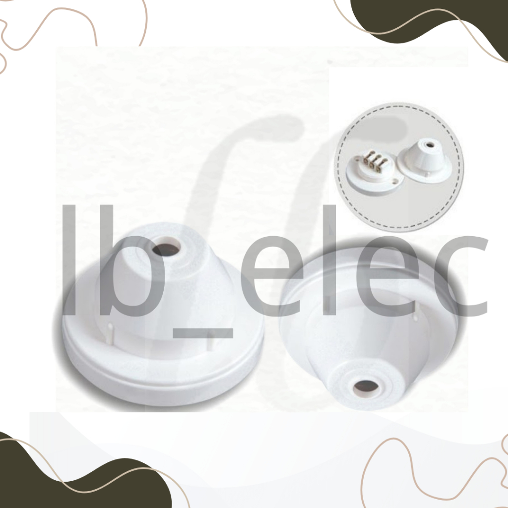 PVC CEILING ROSE /PVC CEILING HOLDER | Shopee Singapore