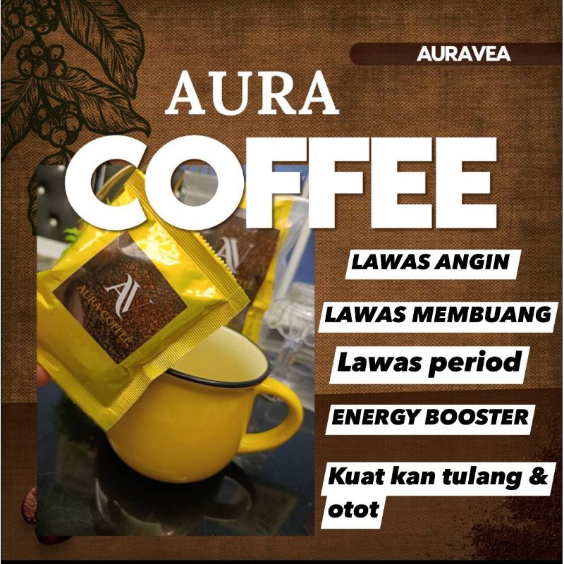 AURA COFFEE by AURAVEA PEK PERCUBAAN (5SACHET) | Shopee Singapore