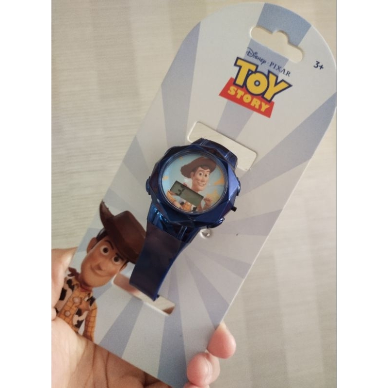 Disney Pixar Toy Story Children Digital Watch Blue ‍ | Shopee Singapore