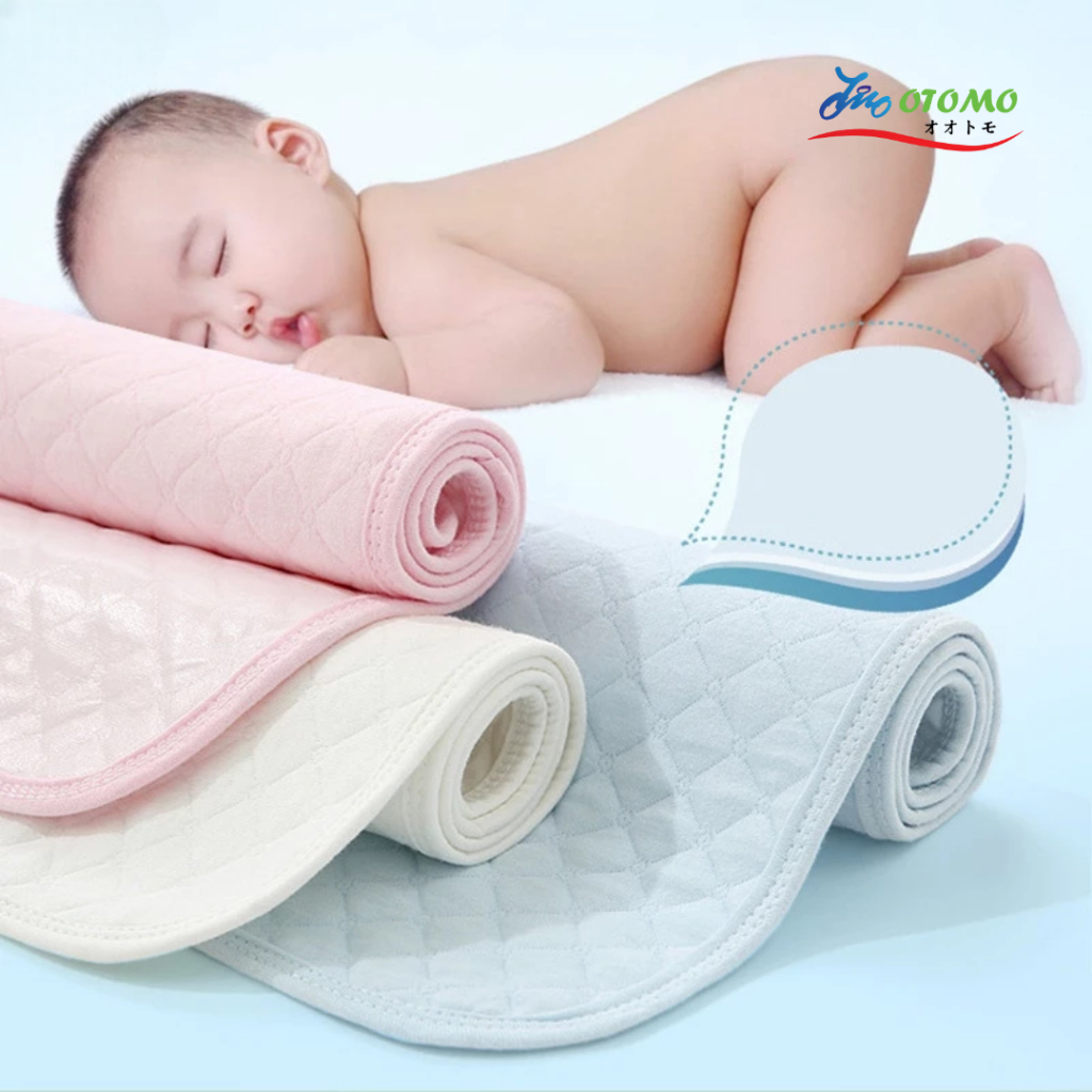 Baby Infant Cotton Breathable Waterproof Washable Reusable Nappy Mat ...