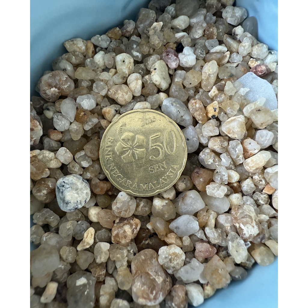 1kg [PENANG] Natural River Sand/Fish Tank Bottom Sand/Substrate ...
