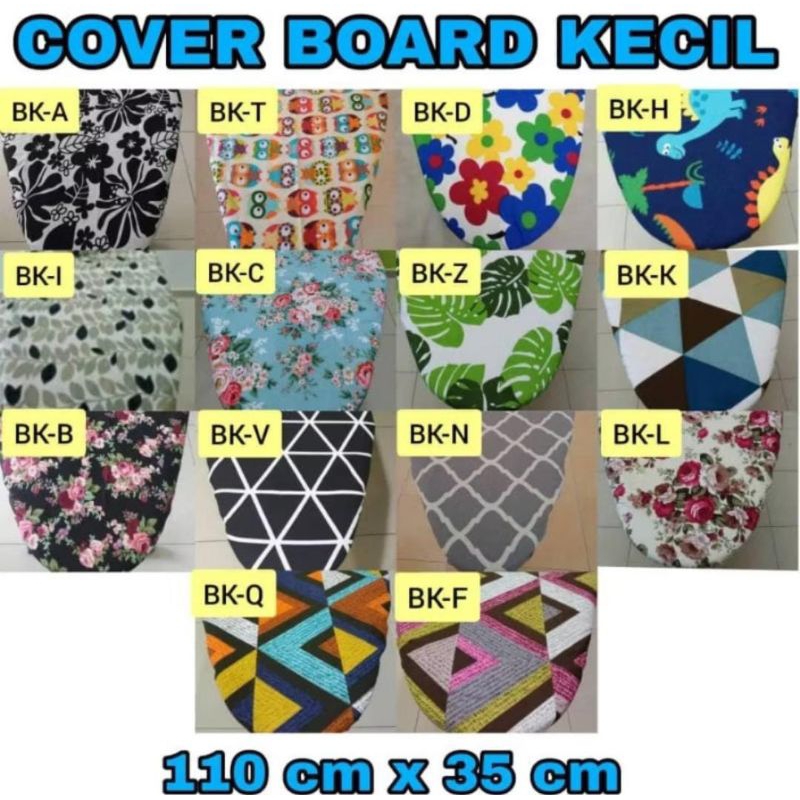 SPAN + IRON BOARD COVER (SMALL) REGULAR BOARD SIZE (110 cm x 35 cm ...