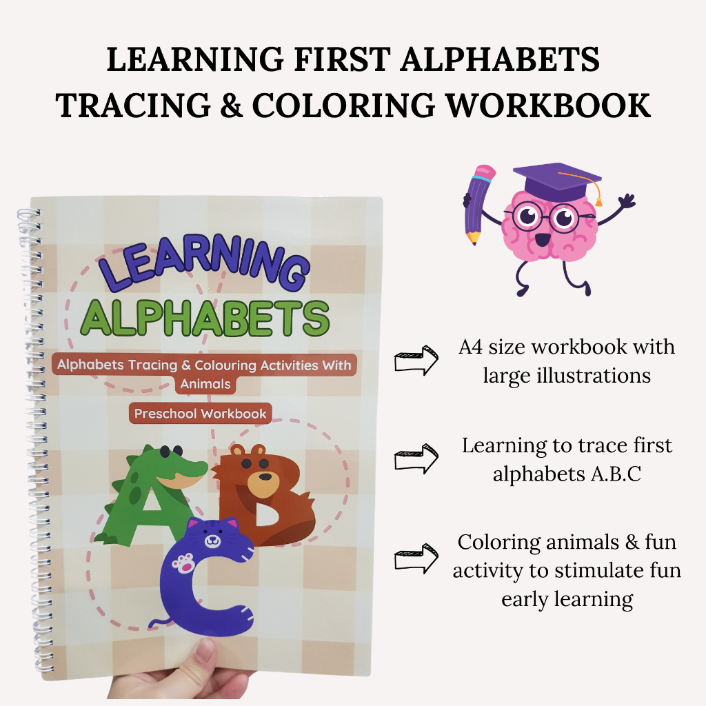 ABC Alphabets Workbook for Early Learning (Learn Alphabet Tracing ...