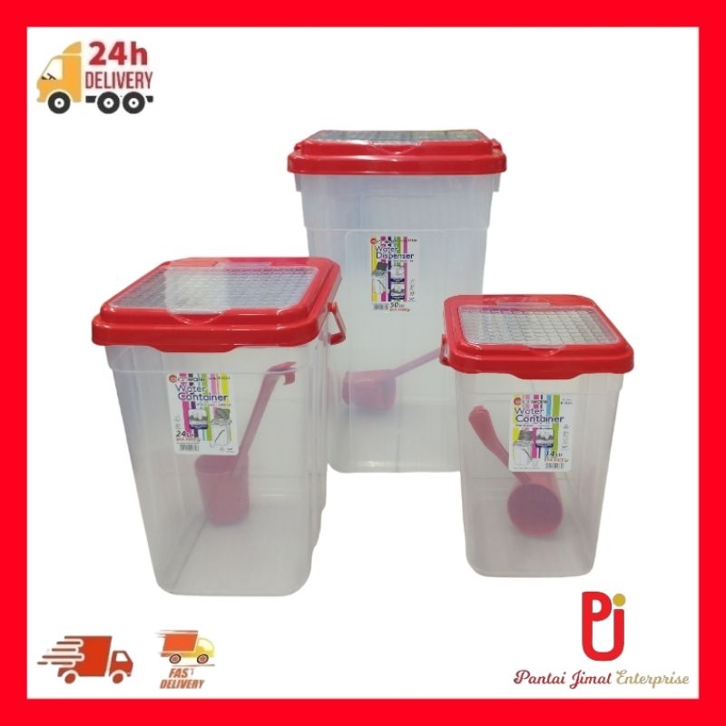 Balang Air 14Ltr/ 24Ltr/ 50Ltr/ Water Container with dipper/Big water ...