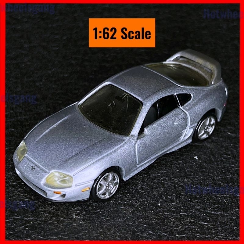 Tomica Toyota Supra MK4 Silver Tomica Premium No.14 Takara Tomy Toyota Supra Silver Model ...