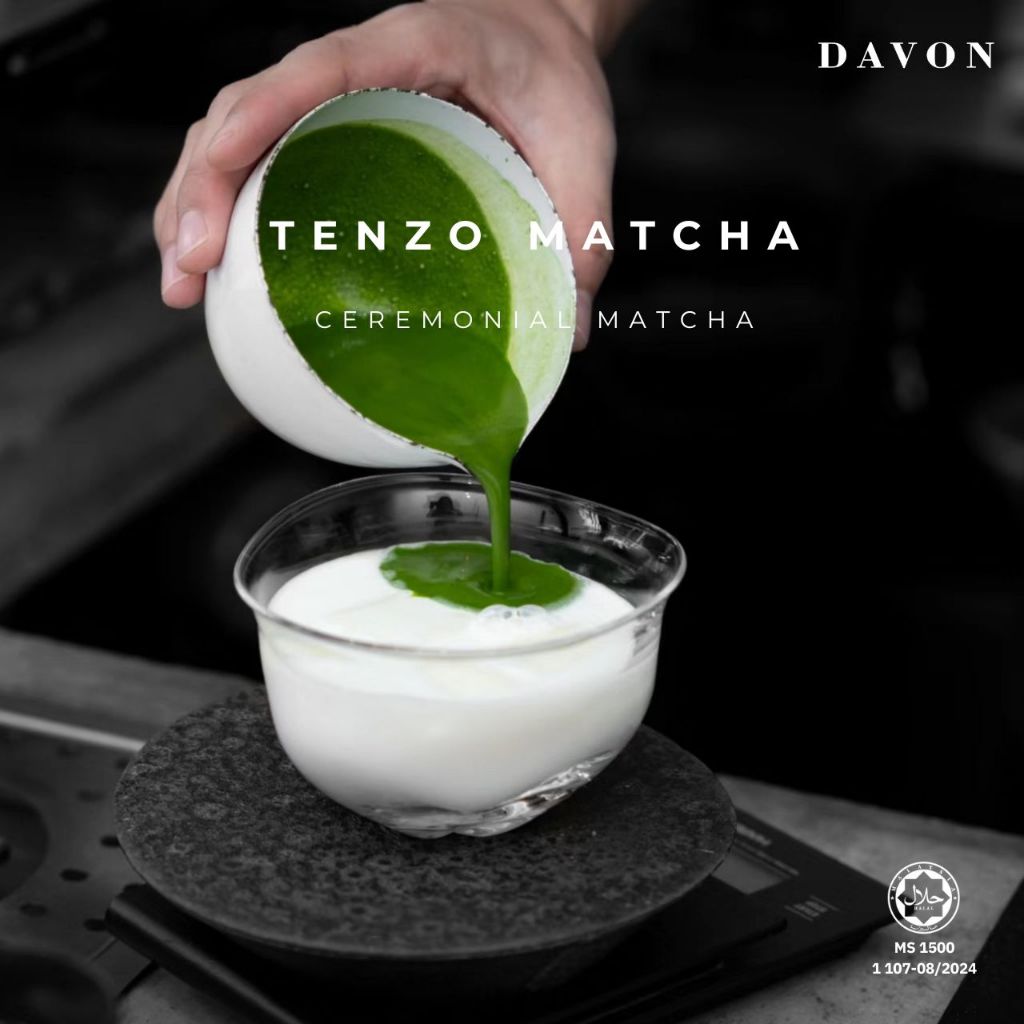 Davon - Matcha Tenzo 100% Pure Matcha Tea Powder (HALAL) I 100g ...