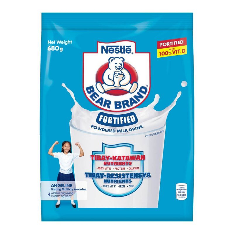 BEAR BRAND FORTIFIED POWDERED MILK DRINK (HALAL) | Shopee Singapore