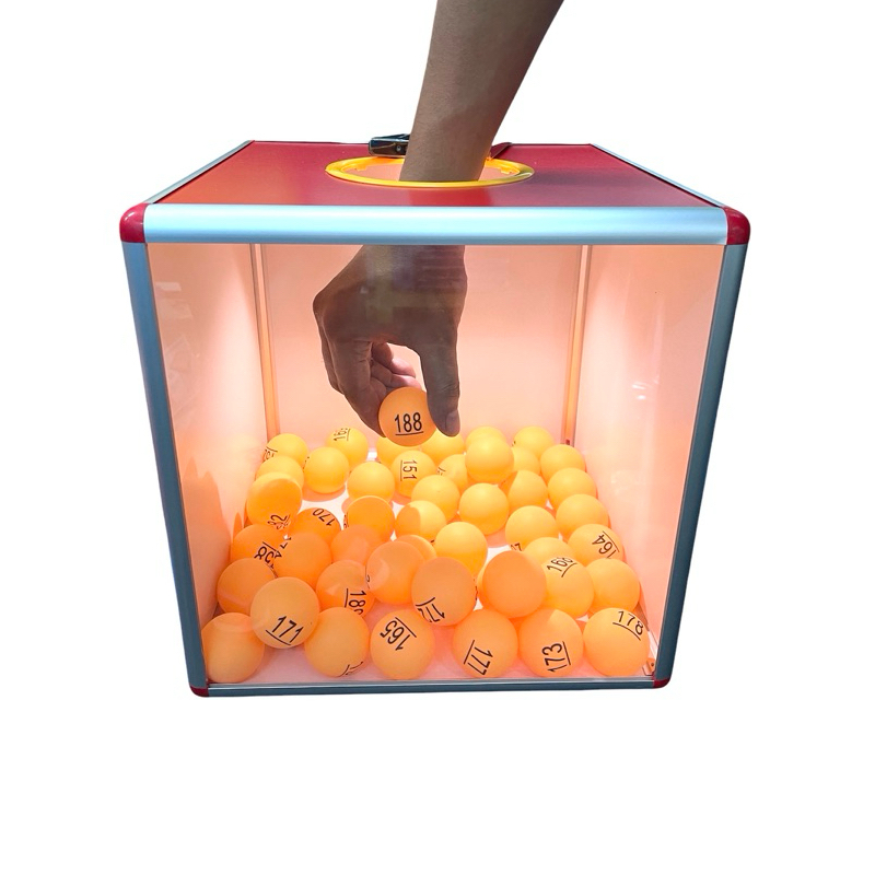 ACRYLIC LUCKY DRAW BOX/ KOTAK CABUTAN BERTUAH /BOLA CABUTAN BERTUAH ...