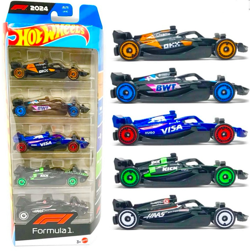 Hotwheels F1 5-Pack 2025 - Formula One (F1) | Shopee Singapore