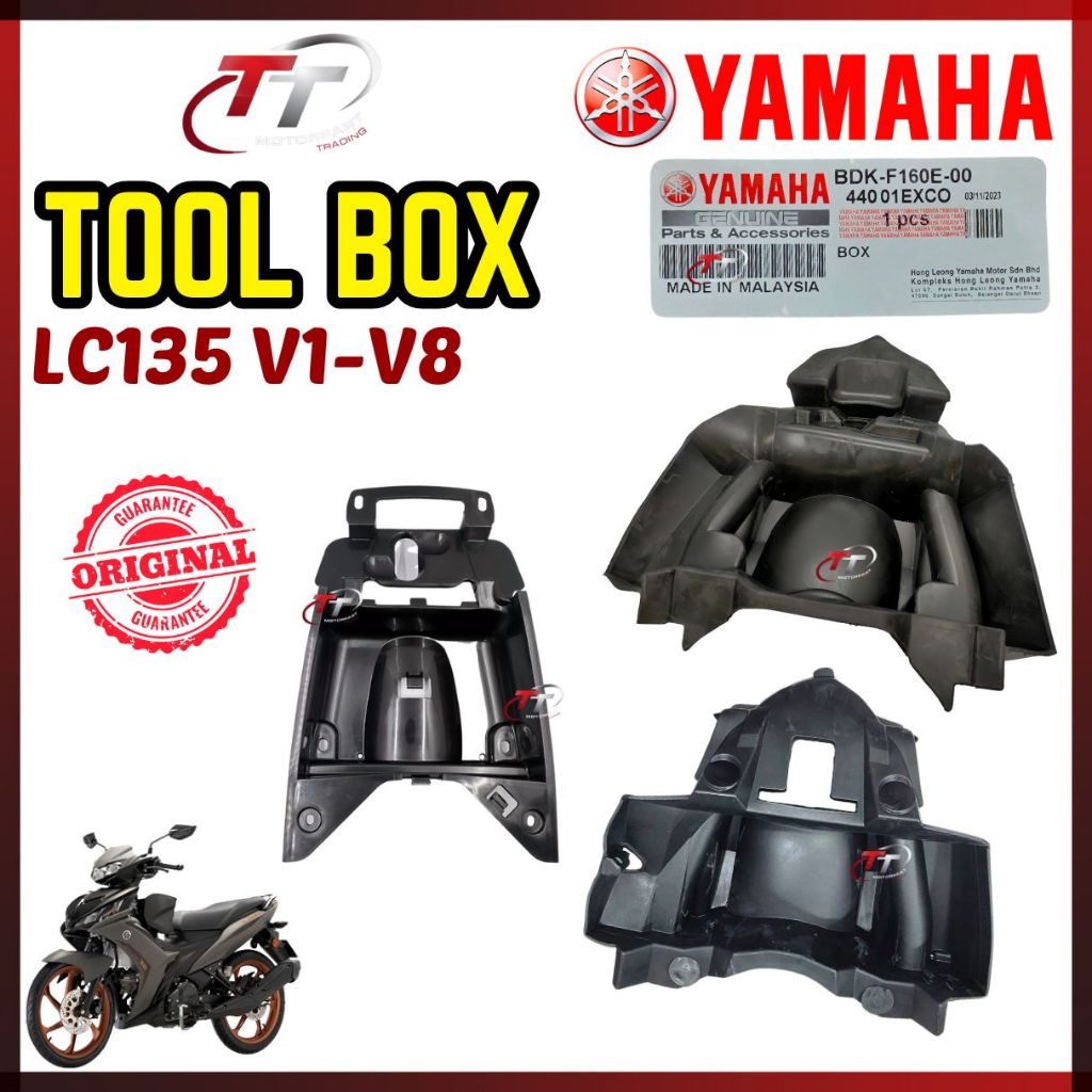 LC135 4S 5 SPEED V1-V8 135LC Tool Box Rubber Lower Case Spanner Seat ...