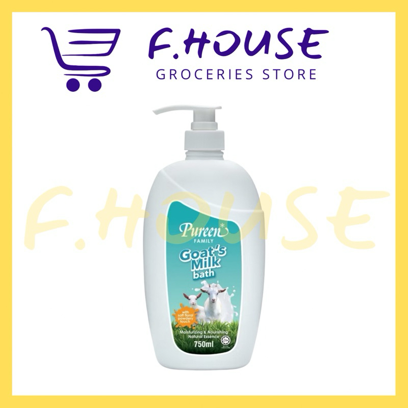 Pureen Family Goats Milk Bath (750ml) | Shopee Singapore
