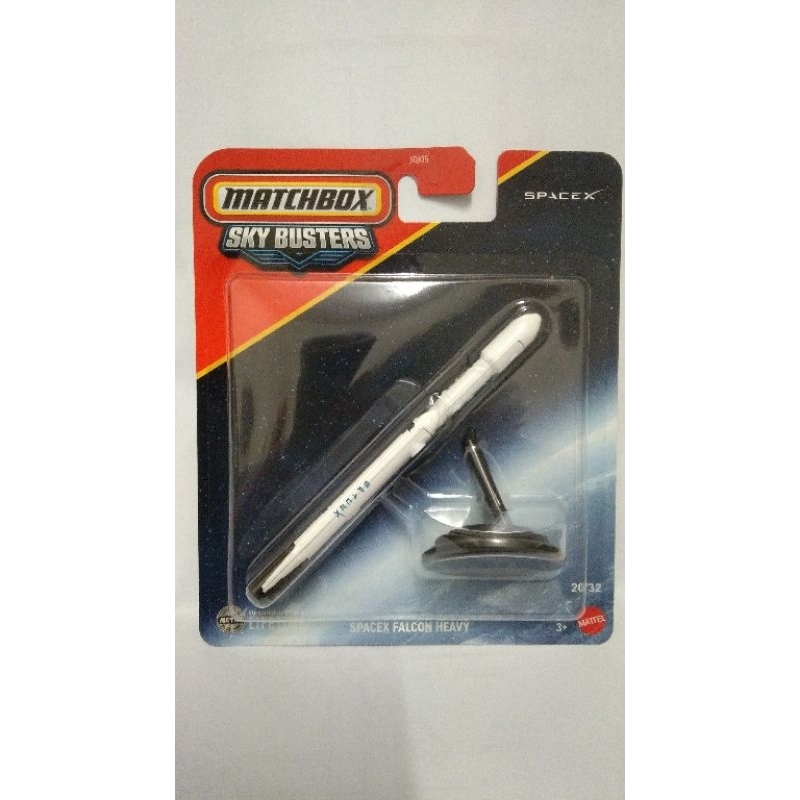 Matchbox Sky Busters SPACEX Falcon Heavy (Tesla) | Shopee Singapore