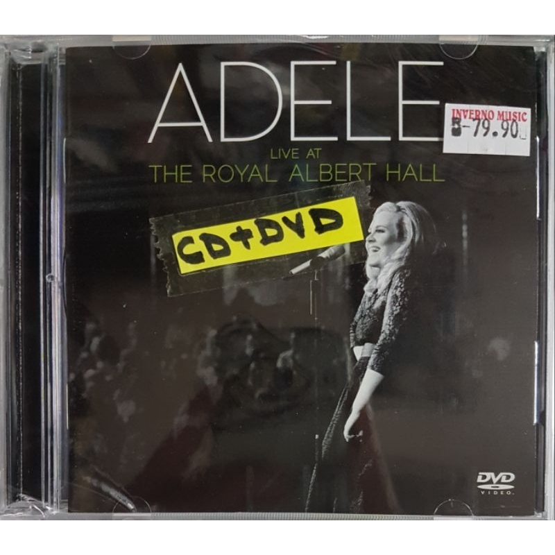 Adele - Live At The Royal Albert Hall (CD+DVD) | Shopee Singapore