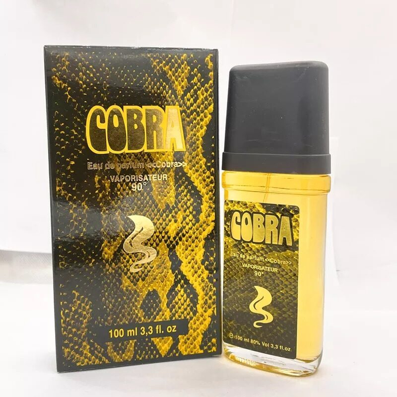 COBRA PERFUME LUCA BOSSI PERFUME 100 ML GREEN RED BLACK PARPAL COBRA ...
