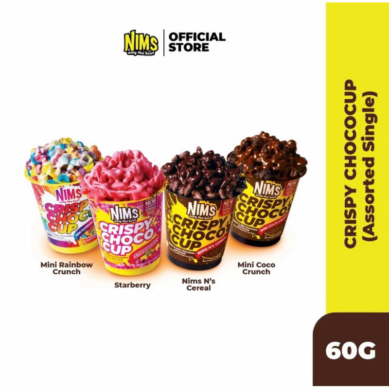 NIMS CRISPY CHOCO CUP (60g) | Shopee Singapore