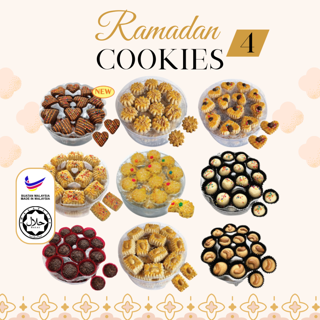 2025 Biscuits Raya / Raya Cookies / Kuih Raya / Ramadan Biscuits [HALAL ...