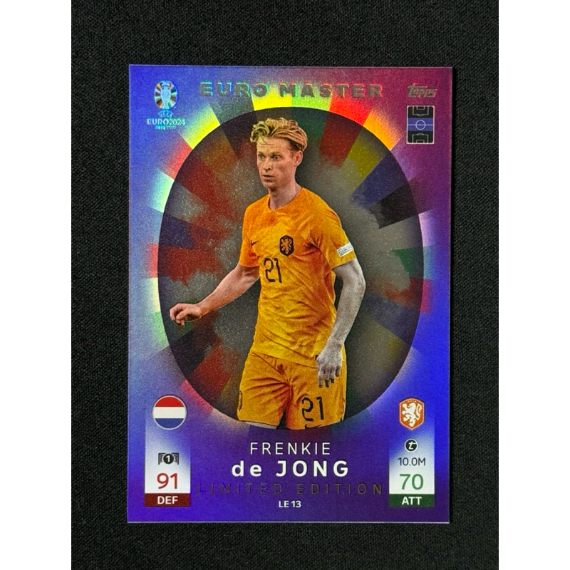 EURO MASTER FRANKIE DE JONG LIMITED EDITION | Shopee Singapore