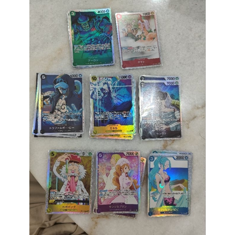Bandai One Piece OPTCG EB02 SR Yamato Bonney Arlong Vivi Sanji Pudding ...
