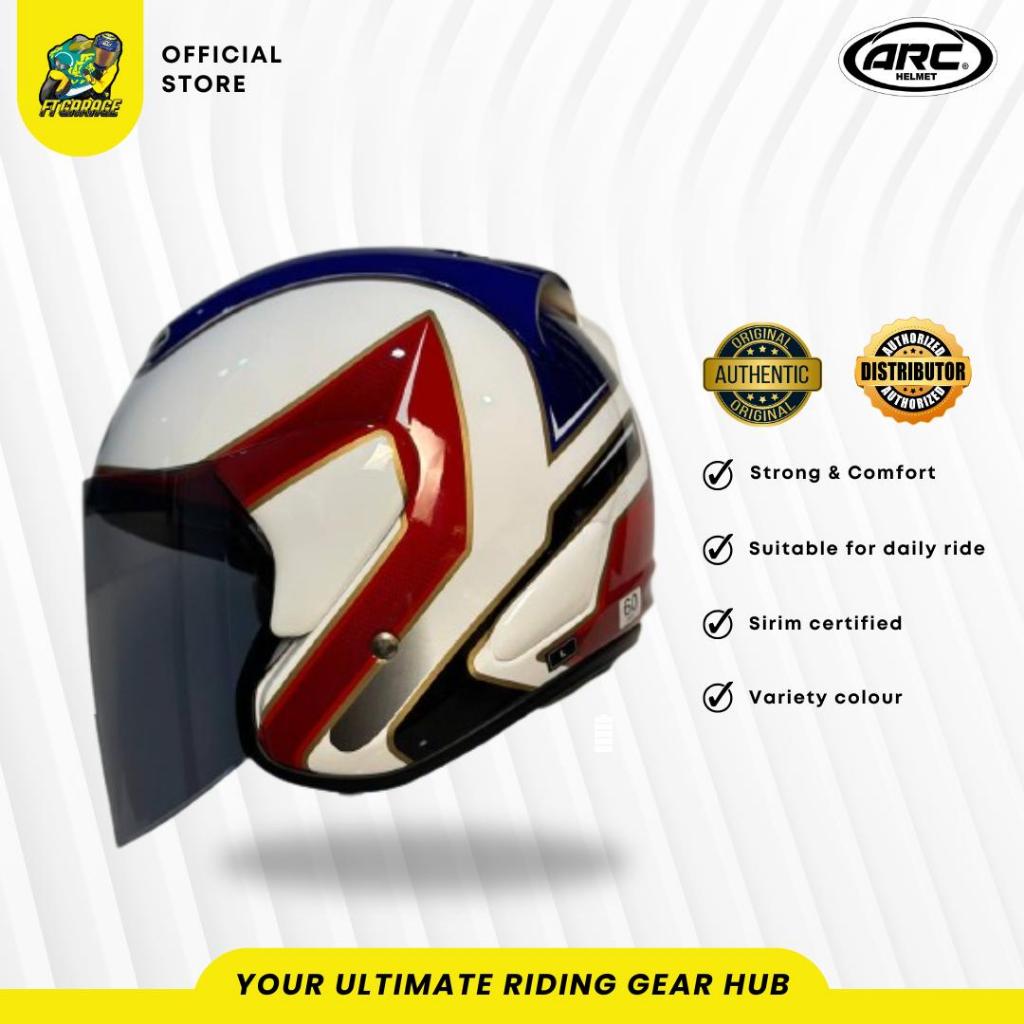 HELMET ARC RITZ X-SERIES - SPACE X (HELMET WITH VISOR CLEAR) | Shopee ...