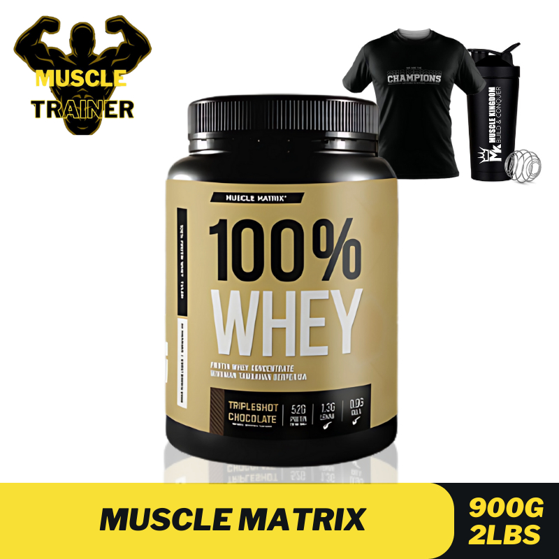 Muscle Matrix Whey 100% Whey Protein Halal Whey Lean Muscle Solid Sport ...