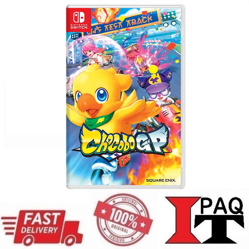 Nintendo Switch Chocobo GP | Qiao Kebo Racing Car (Chinese English ...