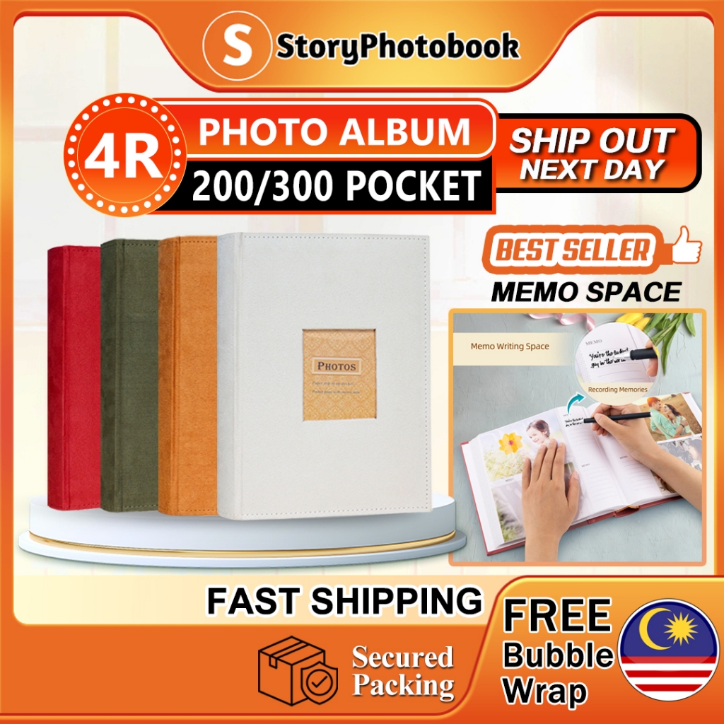 4R Photo Album,Album Gambar 4R,Memo Space,Handwriting,NoteHigh Quality ...