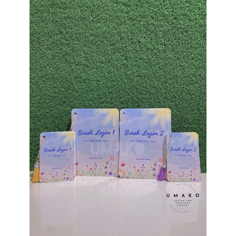 Set of Surah Surahs Lazim Doa, Rumi and Translation | Shopee Singapore