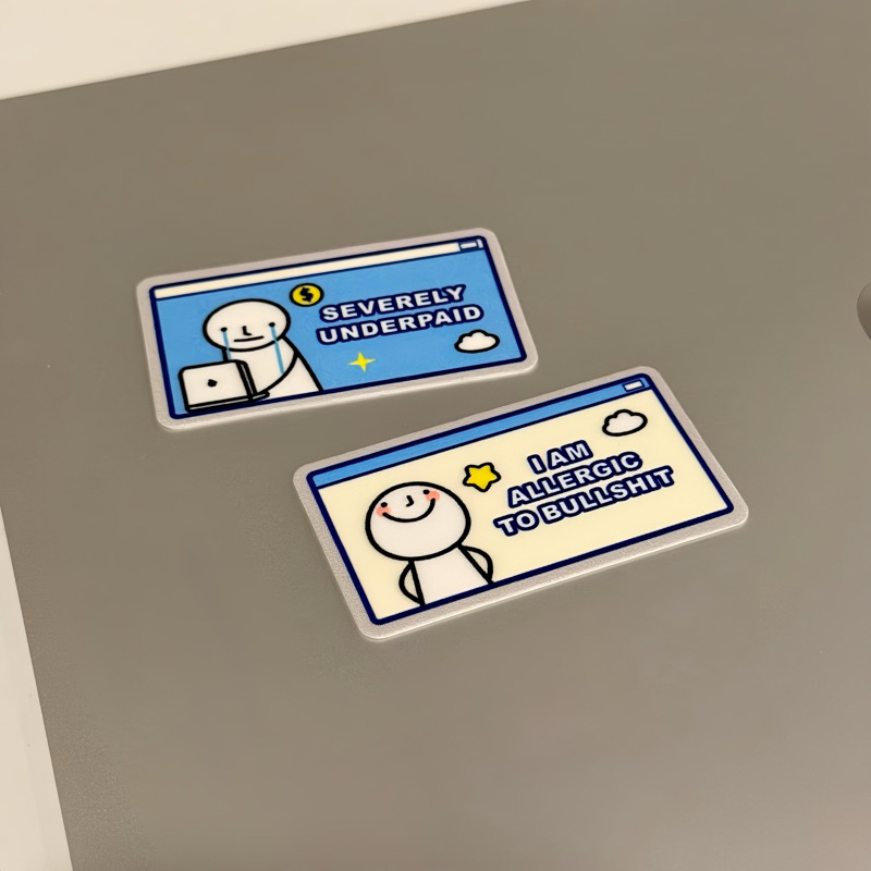 (Eng ver) | Screen Cleaner | Microfiber Sticker | Reusable and Washable ...