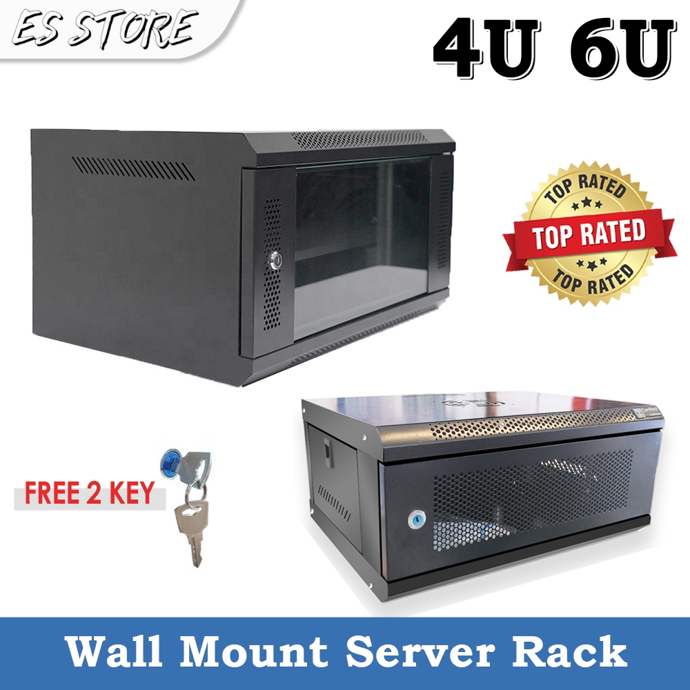 6U CCTV RACK 6U WALL MOUNT SERVER RACK (perforated door) 4U RACK 6U ...