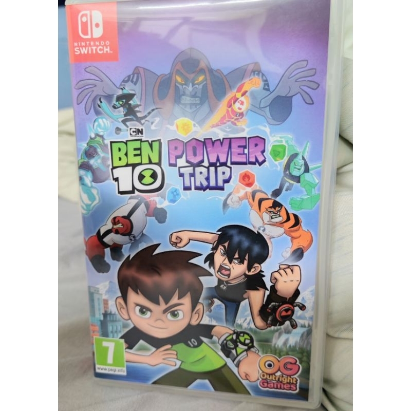 ben 10 power trip switch used game | Shopee Singapore