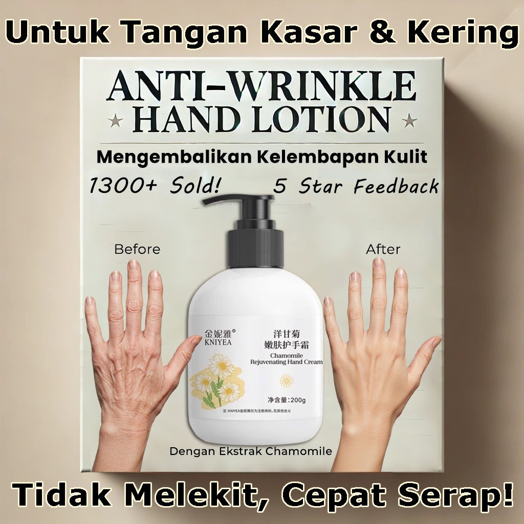 Lotion Hand Cream Whitening Losyen Skin Anti Aging Krim Repair Dry Skin ...