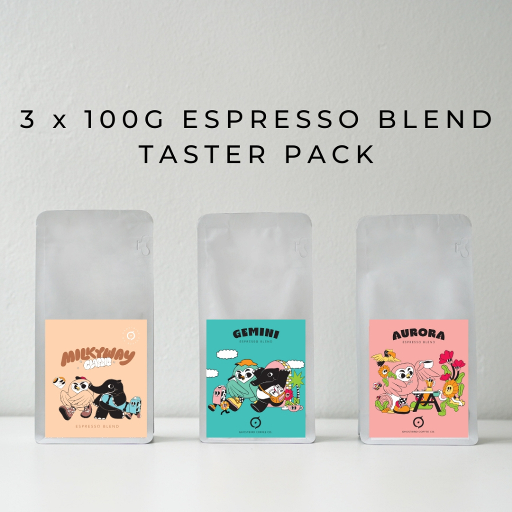 3 x 100g Taster Pack (Espresso / Filter) GHOSTBIRD COFFEE (Freshly ...