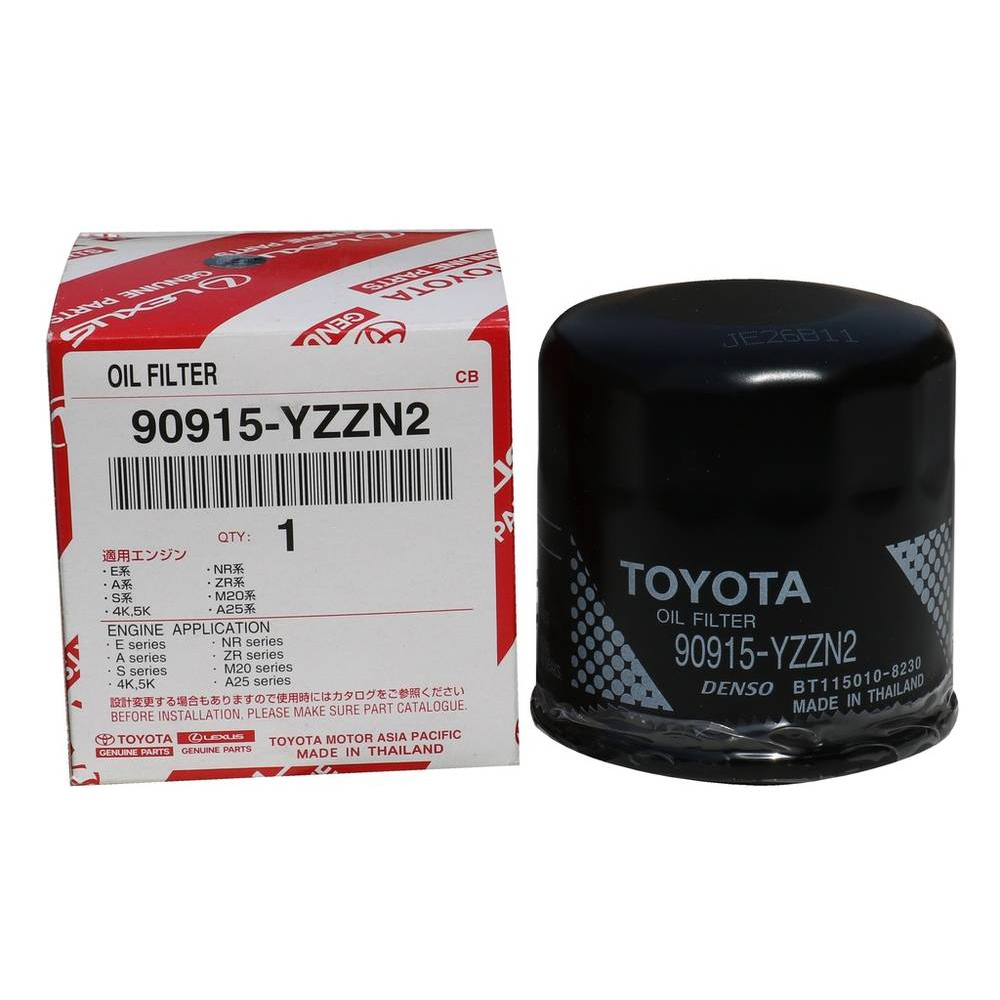 TOYOTA 90915-YZZN2 OIL FILTER COROLLA HARRIER AVANZA VIOS ALTIS WISH ...