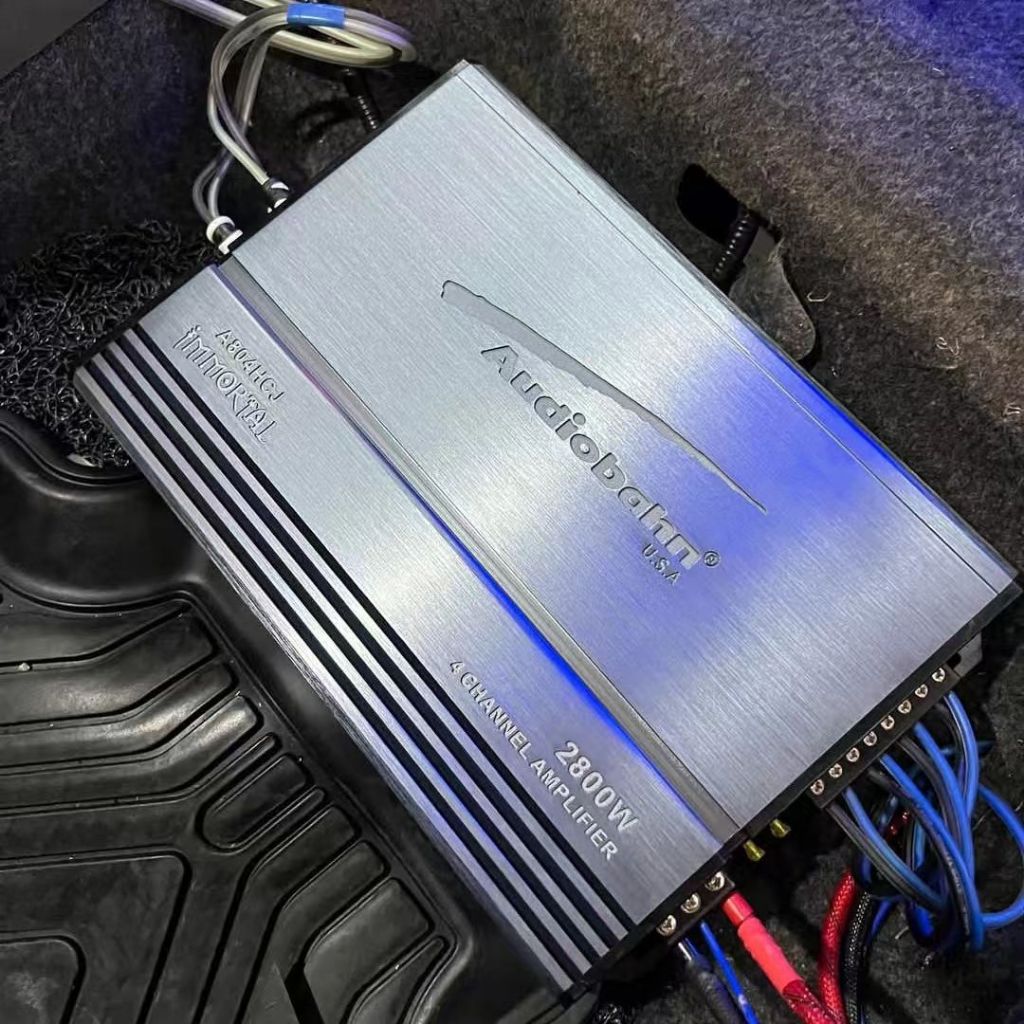 Audiobahn A804HCJ 4 Channel Car Amplifier 2800 Watts | Amplifier Car ...