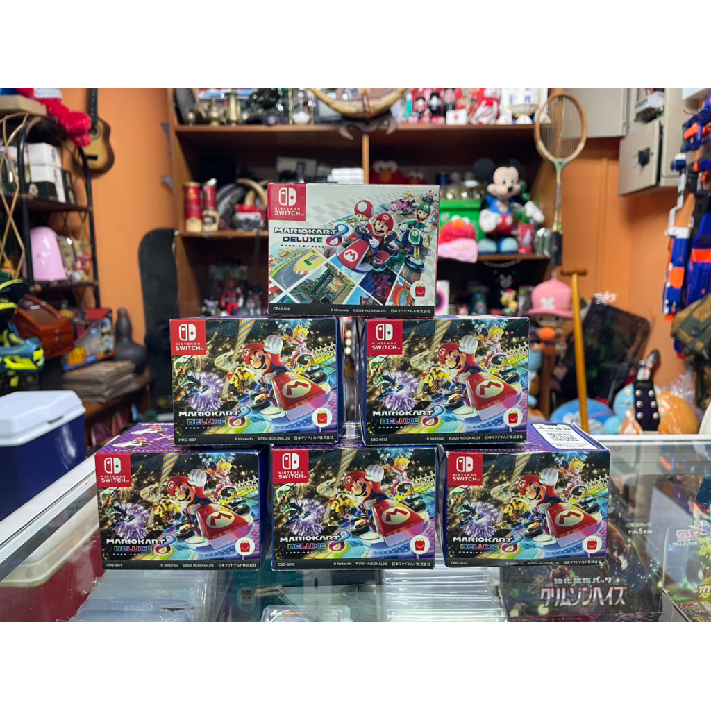 McDonald's x Nintendo Switch Mariokart Deluxe Blind Box | Shopee Singapore