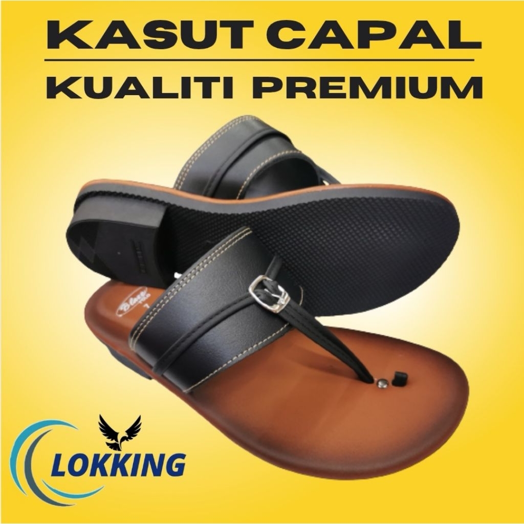 New Edition Traditional Malay Capal Shoes Men's slipper Shoes ...