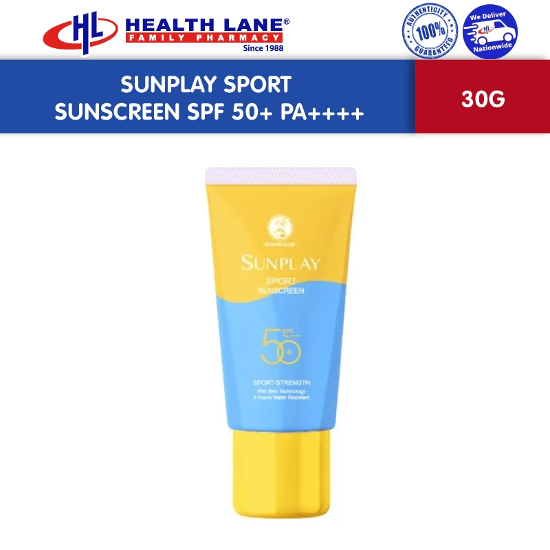SUNPLAY SPORT SUNSCREEN SPF 50+ PA++++ (30G) | Shopee Singapore