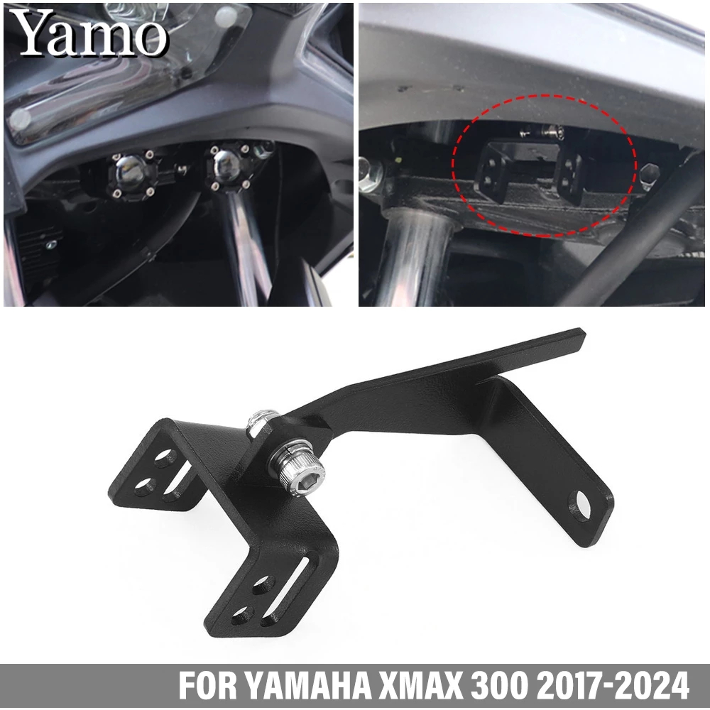 Yamaha Xmax V1/V2 motorcycle spotlight bracket hidden fog lamp bracket ...