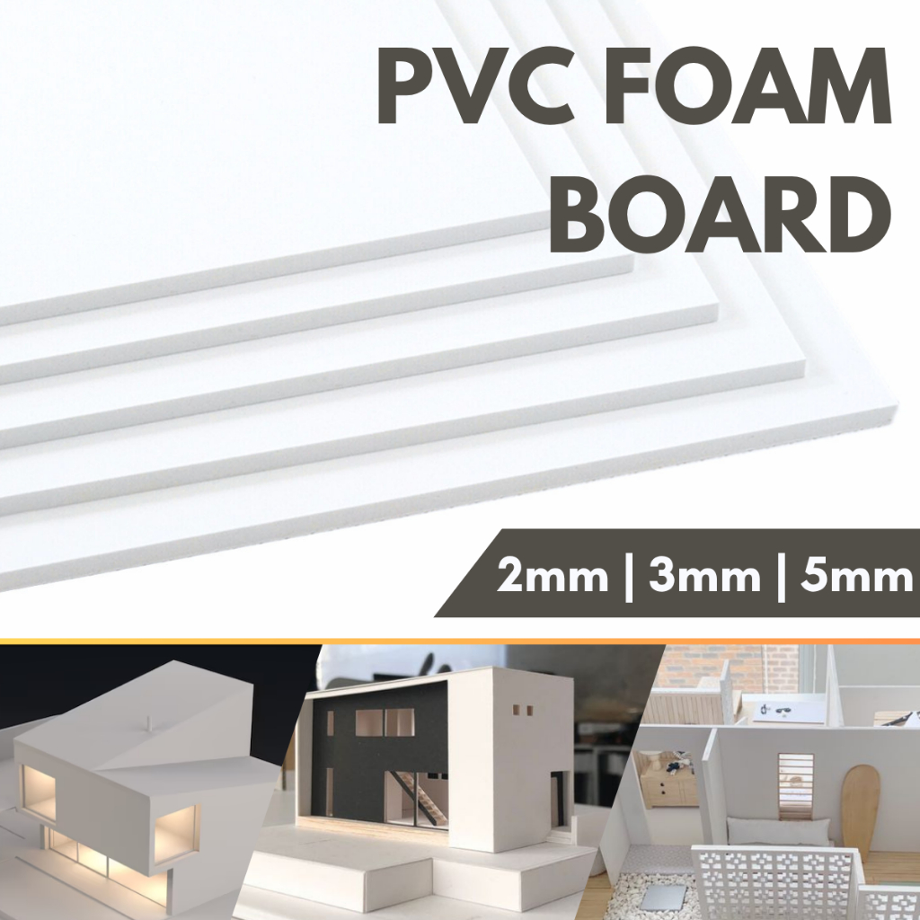 PRINT SOURCE - A4 A3 A2 Papan Model PVC PVC Foam Board | Shopee Singapore