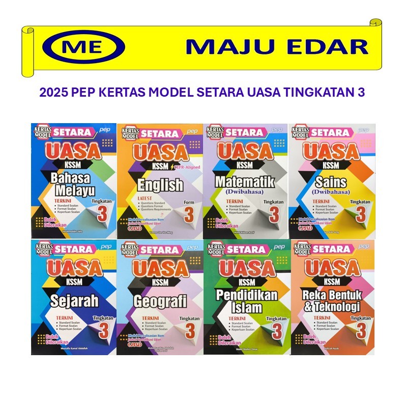 2025 PEP MODEL PAPER EQUIVALENT TO UASA LEVEL 3 MALAY ENGLISH SCIENCE ...