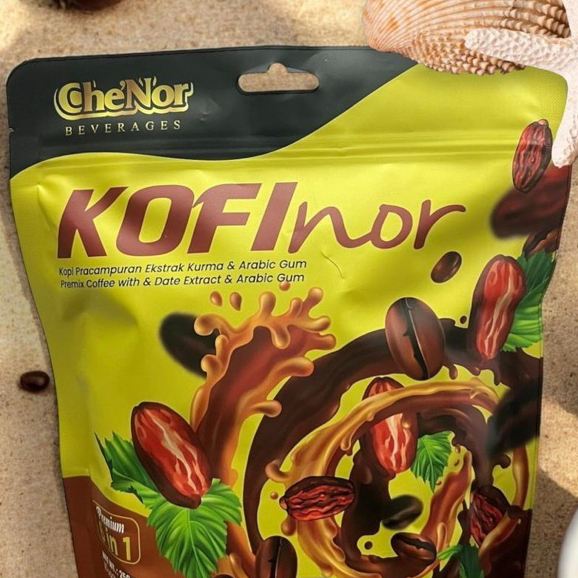 Kofi nor Coffee drink 5 sachets (CHE NOR) | Shopee Singapore
