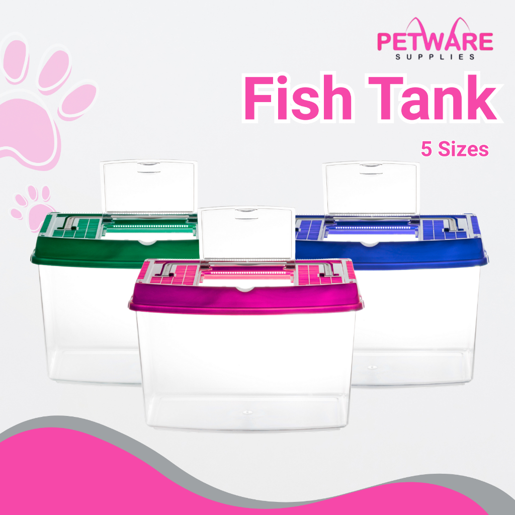 Petware 8110PA / 8111PA / 8112PA / 8113PA / 8114PA Plastic Aquarium ...