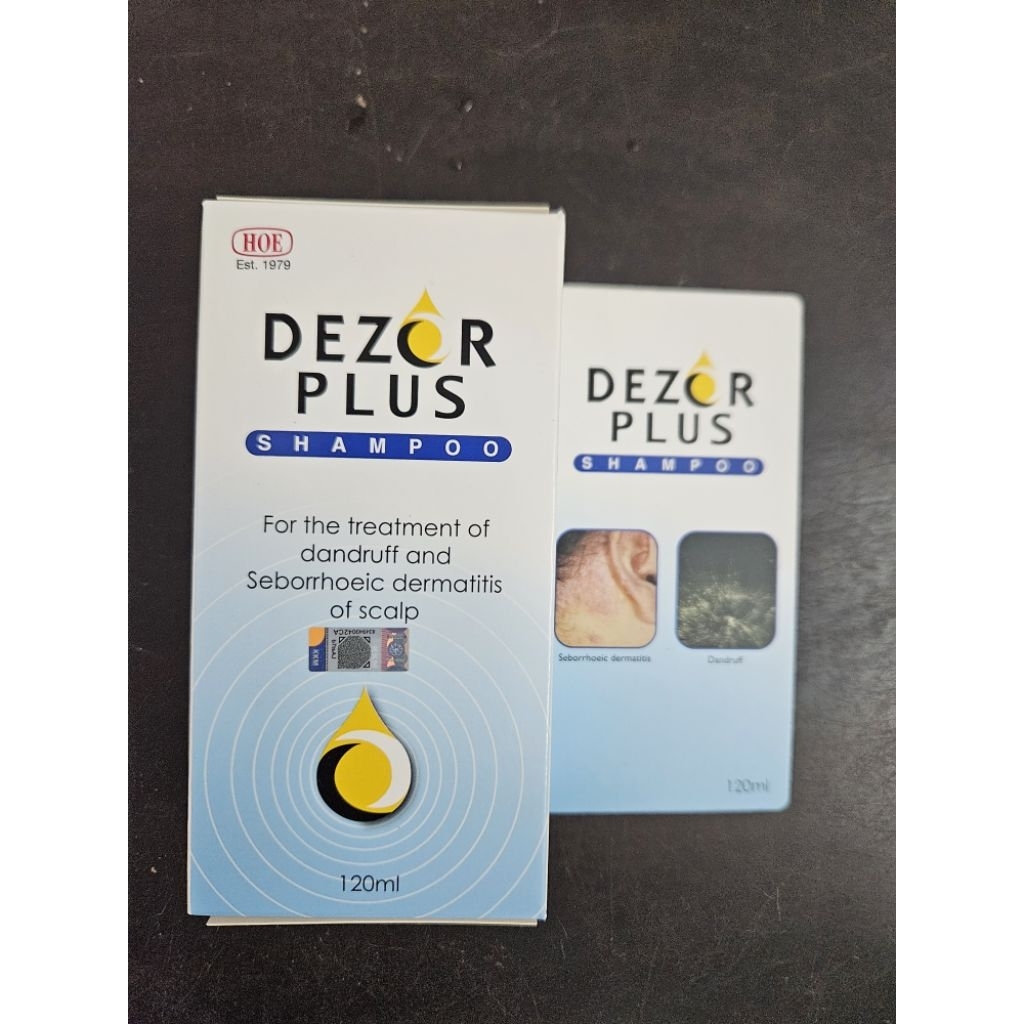 DEZOR PLUS SHAMPOO 60ML (Dandruff/dermatitis/fungal infection) | Shopee ...
